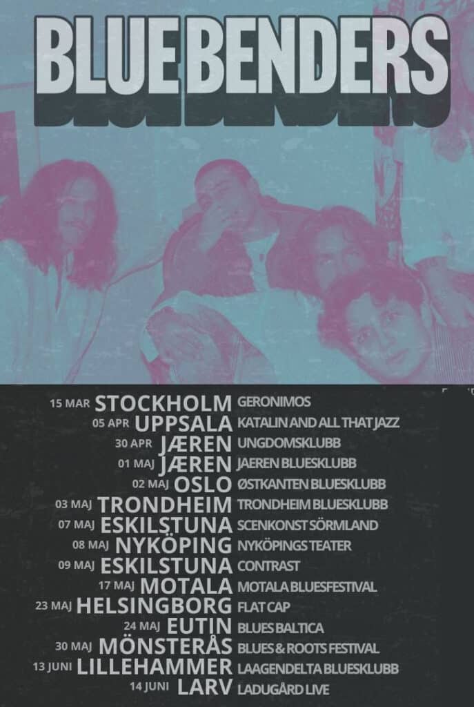 Blue Benders Er Et Multi Prisvindende Band Fra Stockholm